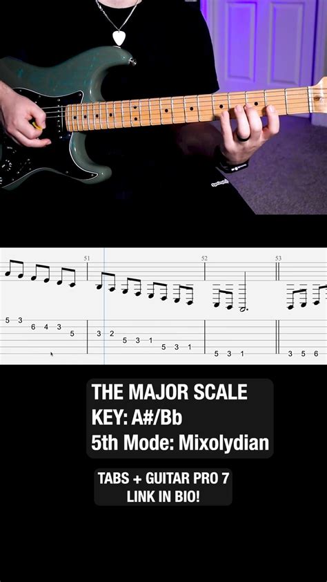 Db Major Scale Guitar With Tabs 3 Octaves Artofit