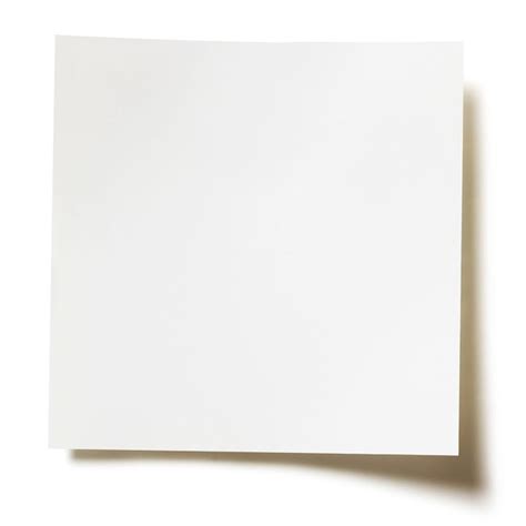 Premium Photo Blank Sticky Note