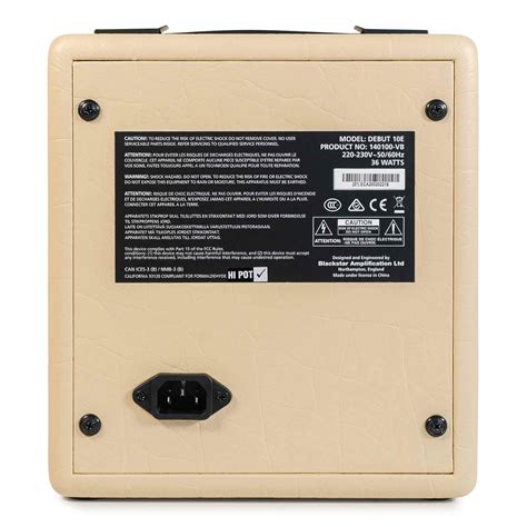 Blackstar Debut 10E แอมป์กีตาร์ไฟฟ้า | Music Arms