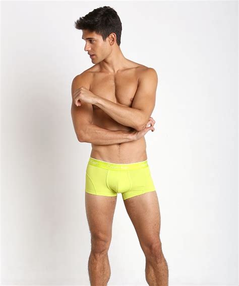 Calvin Klein Air Fx Micro Low Rise Trunk Striking Lime Nb1005 321