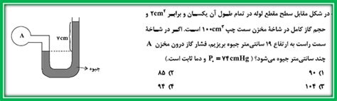 آزمون مشابه پارسال79 فیزیک دهم بخش اول علی اشرفپور
