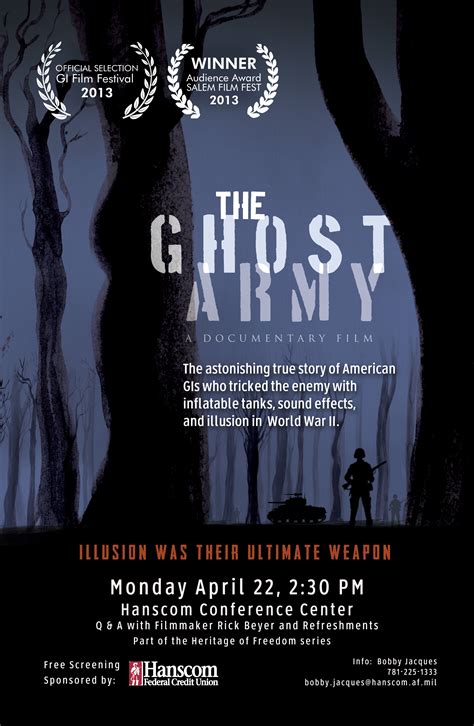 The Ghost Army Documentary To Screen At Hanscom Free Showing Of Film