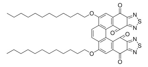 2 5 BIS DODECYLOXY 1 2 5 THIADIAZOLO 3 4 6 7 NAPHTHO 1 2 5 6