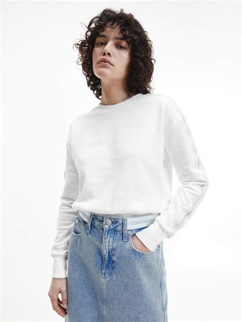 Relaxed Logo Tape Sweatshirt Calvin Klein