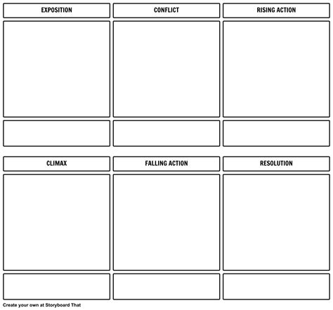 Greek Mythology Creation Myth Plot Diagram Storyboard