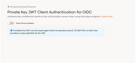 Implement Private Key JWT Client Authentication For OIDC WSO2