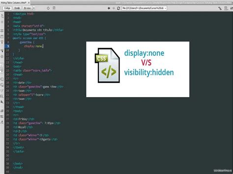 Cuál es la diferencia entre el display none y visibility hidden