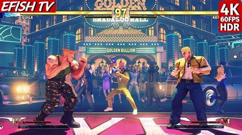 Guile Vs Ken Hardest Ai Street Fighter V Youtube