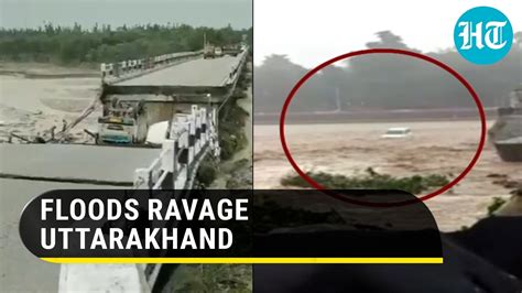 Watch Landslides Bridges Collapse Heavy Rains Trigger Mayhem In
