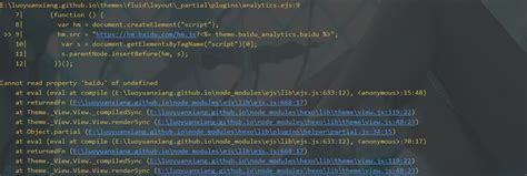 添加百度统计问题 Issue fluid dev hexo theme fluid GitHub
