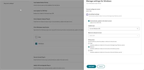 Whats New In Global App Configuration Service Citrix Workspace