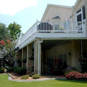 42 In X 72 In Vinyl Deck Railing Systems The Home Depot