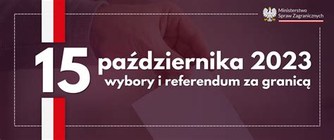 Wybory Parlamentarne 2023 Polska W RPA Portal Gov Pl
