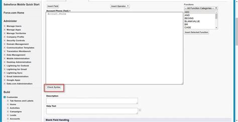 How To Use Formula Field In Salesforce To Set The Value From Parent Object