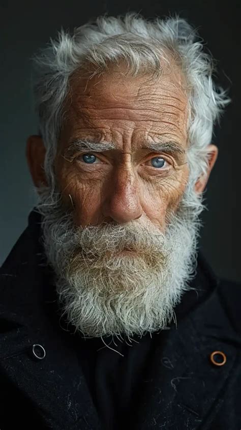 Midjourney Prompt Bearded Sage Portrait Prompt Library