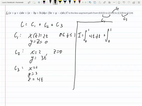 Solvedlet Fx Y Zxy Z And Let 𝒞 Be The Line Segment From P00