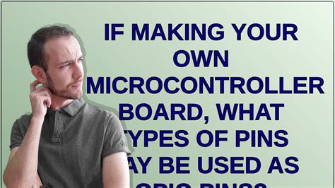 Electronics If Making Your Own Microcontroller Board What Types Of