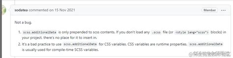 关于vite配置preprocessoroptionsscssadditionaldata全局引入scss文件无效问题scss余笑而过