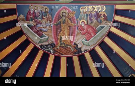 Icon Of The Anastasis The Resurrection Of Christ And His Descent Into