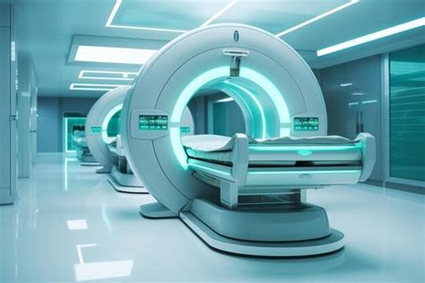 병원 실험실에서 Mri 및 Ct 스캔을 위한 최첨단 의료 이미징 시스템 프리미엄 Ai 생성 이미지