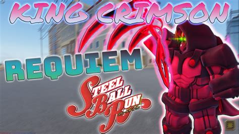 Yba King Crimson Requiem Erases Peoples Health Youtube