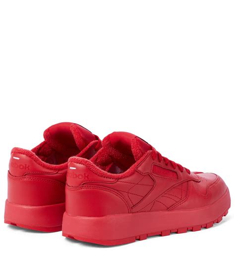 Maison Margiela X Reebok Classic Tabi Leather Sneakers Maison Margiela