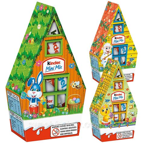 Купить Пасхальный набор сладостей Kinder Mini Mix Haus 76g, цена 99.50 ...