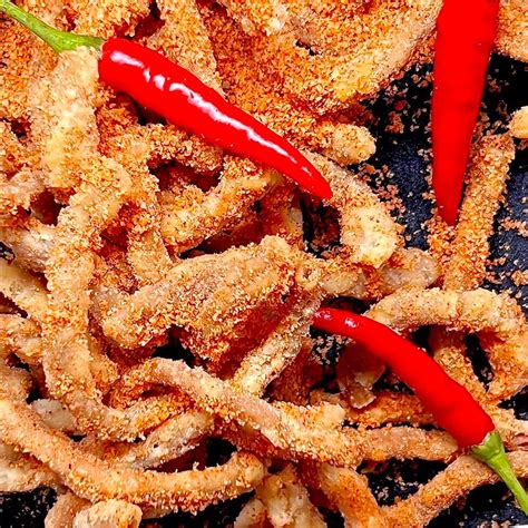 Js Crispy Chicken Isaw Spicy 100g Love Rys Australia Love Rys