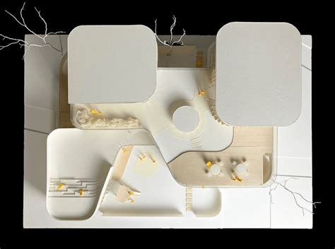 23004 Kindergarten Jieun Kim Skkusoa 건축 계획 도면 학교 건물 디자인 건축 컨셉 도안