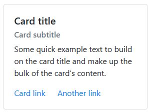 Css Bootstrap Card Sub Classes Like Card Title Not Working Stack