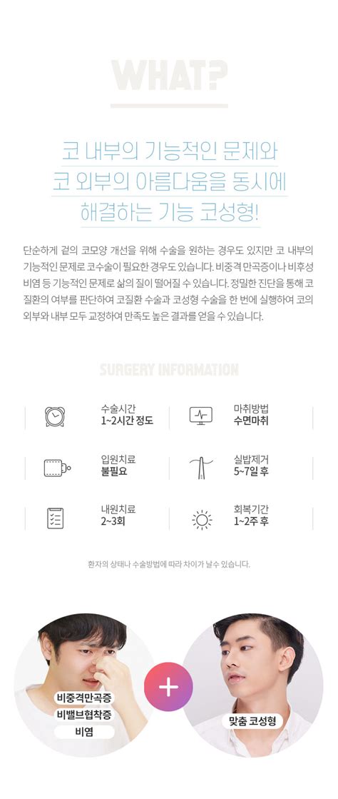 안양 스페셜성형외과코성형기능 코성형