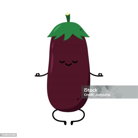 흰색 바탕에 가지입니다 가지 캐릭터 디자인 가지 채소에 대한 스톡 벡터 아트 및 기타 이미지 가지 채소 낙서 드로잉 녹색