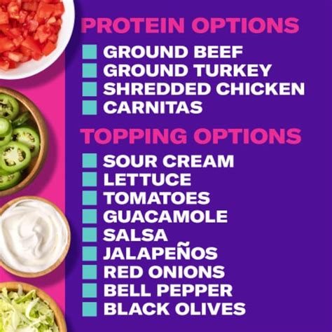 Taco Bell Crunchwrap Supreme Meal Kit 226 Oz Kroger