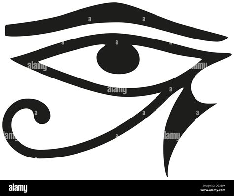 Eye Of Horus An Ancient Egyptian Symbol Of Protection Royal Power Stock Photo Royalty Free
