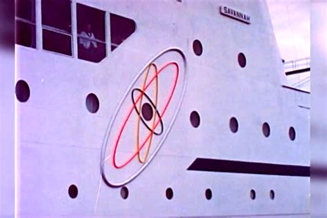 Retrotechtacular The Nuclear Cruise Ship Of The Future Earns Glowing