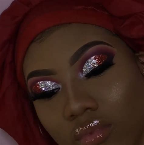 Red Prom Makeup Black Girl