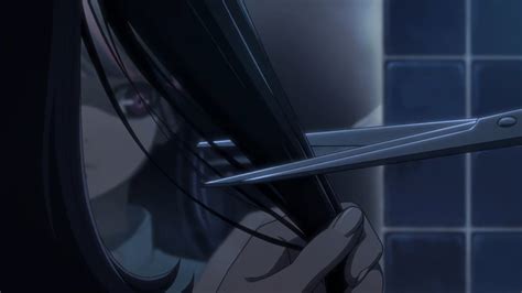Akudama Drive Anime Haircut Scene 4k Remaster And Edit Youtube