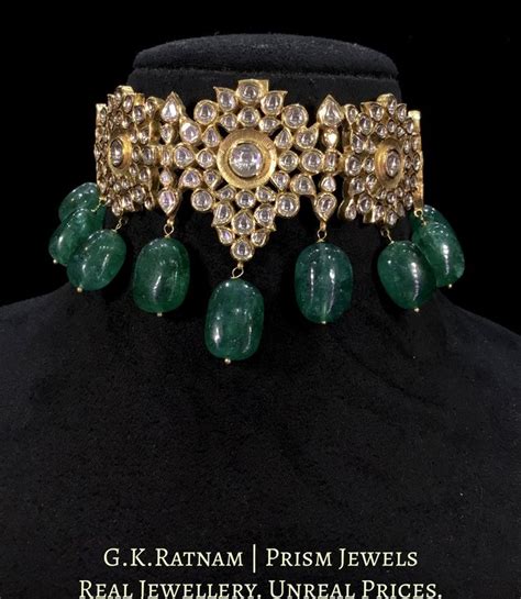 Timeless Diamond Polki Necklace Sets Glittering With Their Makers Pride
