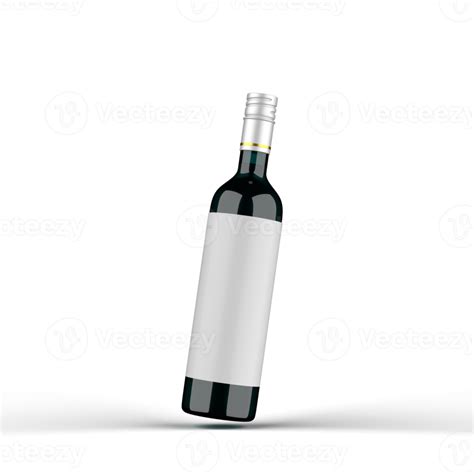Glass Red Wine Bottle 13360788 Png