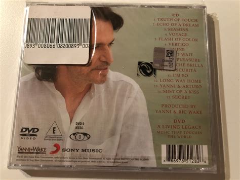 Yanni Truth Of Touch Sony Classical Audio Cd Dvd Video Cd 2011