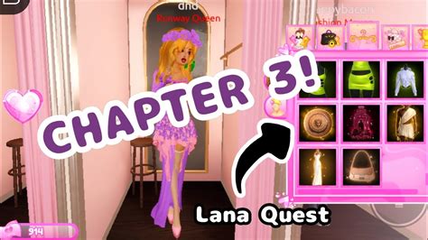 How To Complete The Lana Quest In Dti Chapter 3 Cassrobloxx Youtube