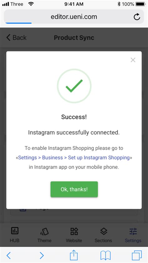 How To Sync Your Ueni Page With Instagram Ueni Blog