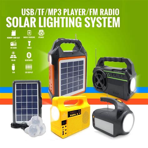Imax Goodlight Plus Crownstar Solar Lighting System With Bluetooth Mp3 Speaker And Fm Radio