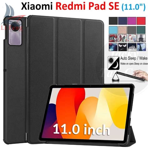 Capa Case Tablet Para Xiaomi Redmi Pad Se 11 2023 Com Função Sleep