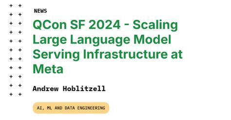 qcon sf 2024 scaling large language model serving infrastructure at
