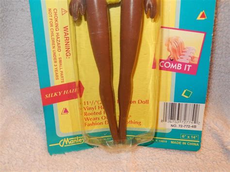 Vintage Manley Robin Doll 1994 African American New 1901603828
