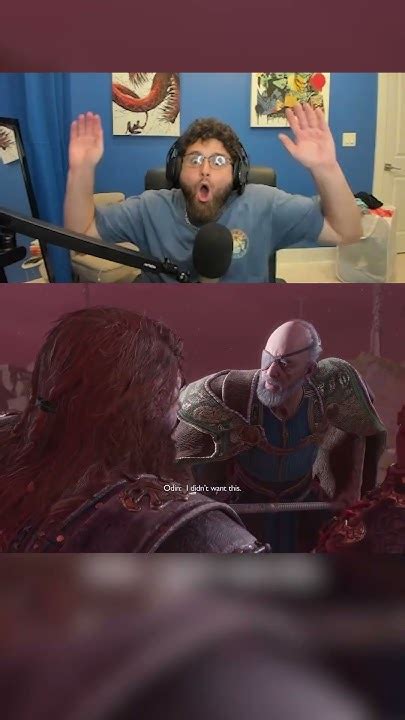 Odin Kills Thor 💀 Shorts Godofwar Godofwarrangnarok Gaming