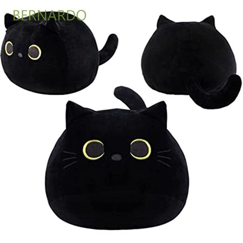 Bernardo ของขวัญวันวาเลนไทน์ แมวดํา ตุ๊กตา ตุ๊กตา เครื่องประดับห้องนอน แมว หมอนตุ๊กตา ของเล่น ตก