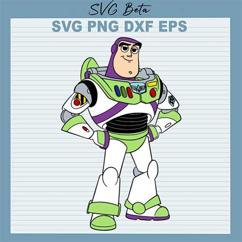 Buzz Toy Story Svg Disney Svg Toy Story Svg Buzz Toy Story Svg Buzz