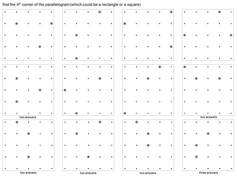MEDIAN Don Steward Mathematics Teaching Grid Geometry Parallels